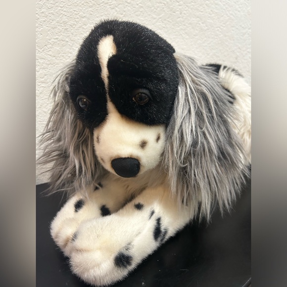 Aurora | Toys | Rare Vtg Realistic Lifelike Aurora Cocker Spaniel Black ...